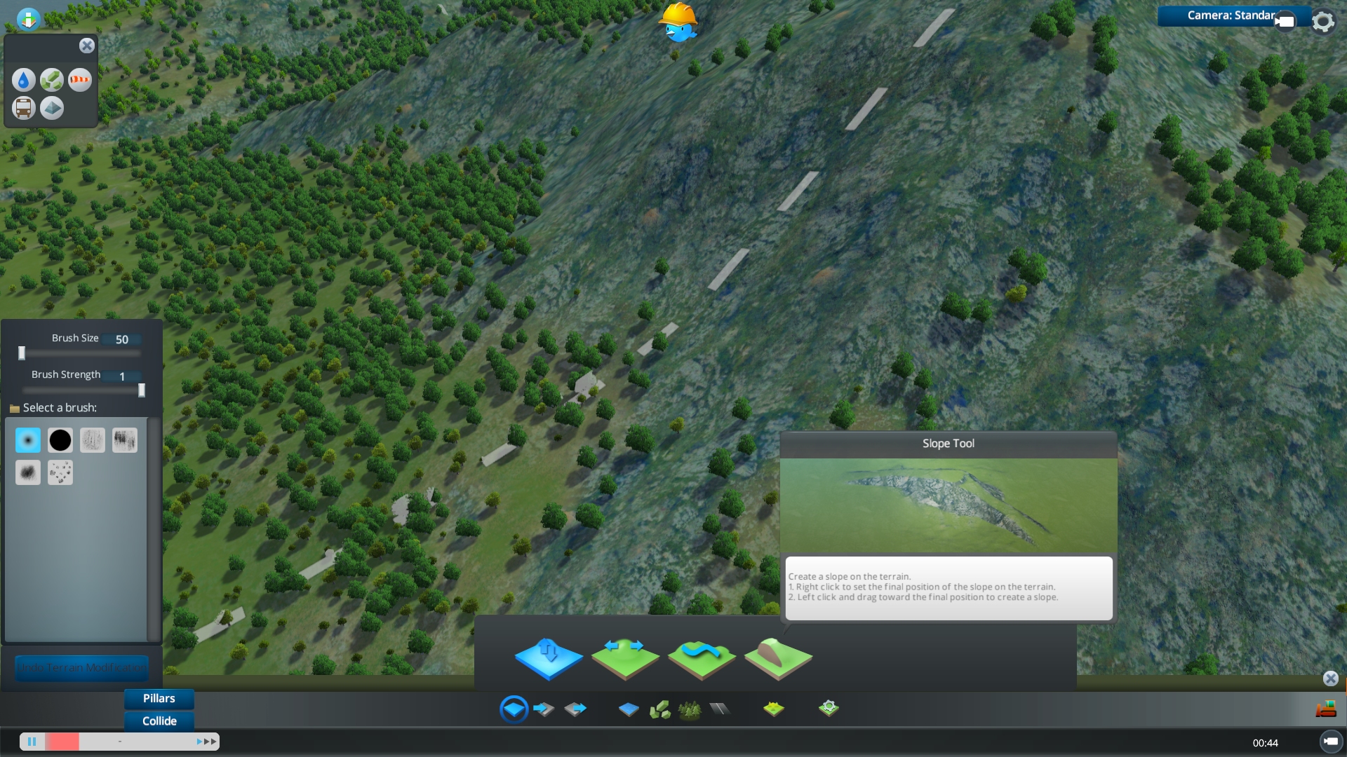 How to Properly Set Roads without Gaps on Hills? - Cities: Skylines ...