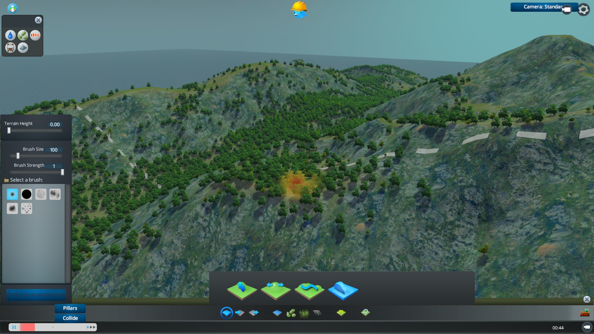 How to Properly Set Roads without Gaps on Hills? - Cities: Skylines ...