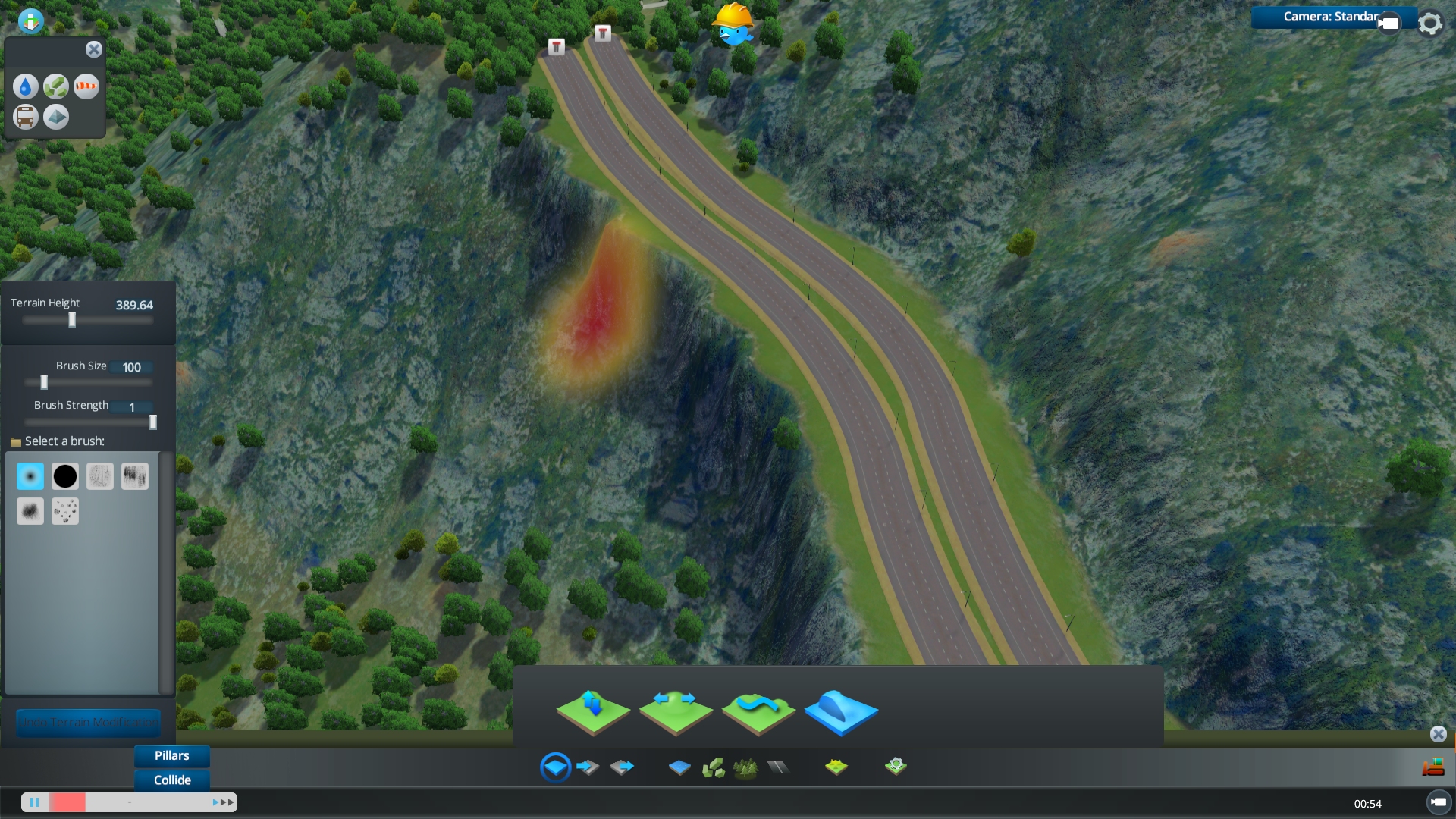 How to Properly Set Roads without Gaps on Hills? - Cities: Skylines ...